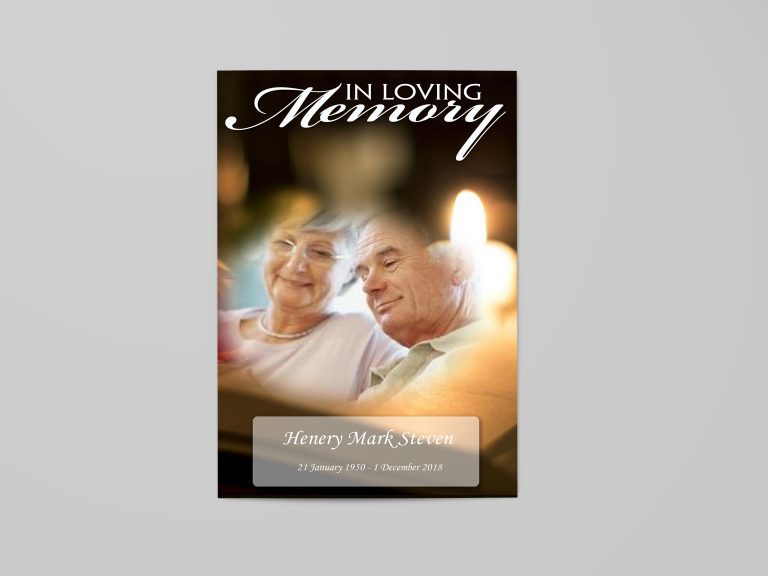 Bible Funeral Program Template | QuickFuneral LLC