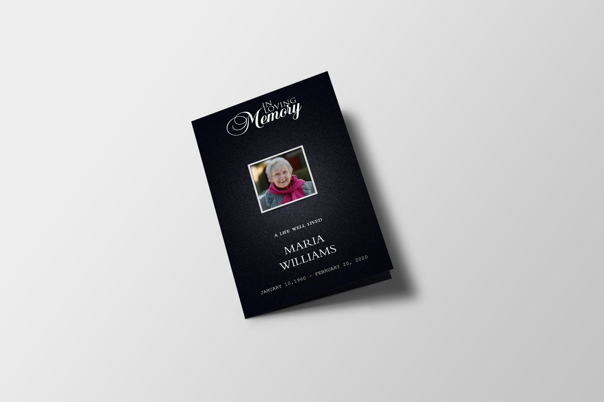 Funeral Bulletin Examples | Funeral Bulletin Programs | Funeral Bulletin