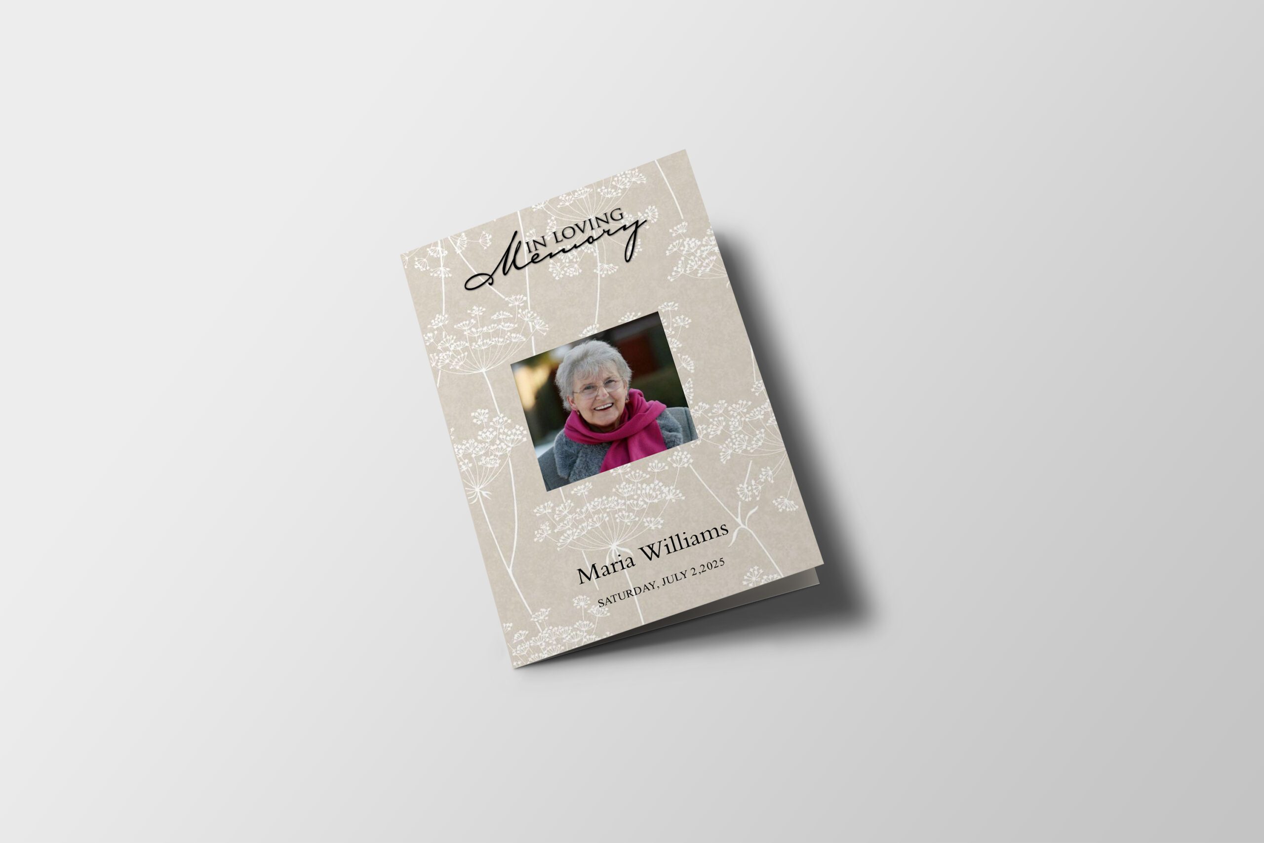 Funeral Flyers Examples