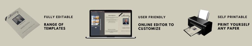 Free Printable Funeral Program Templates
