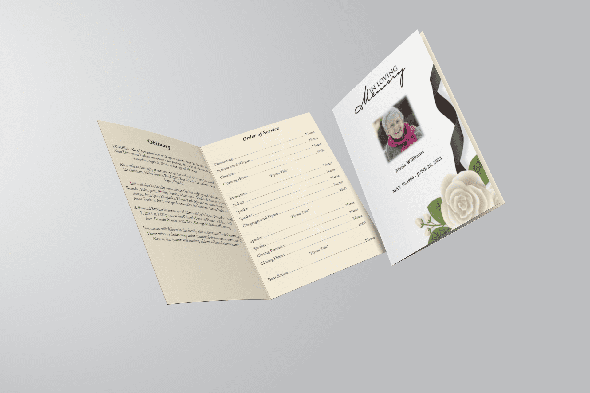Poems for Memorial Cards